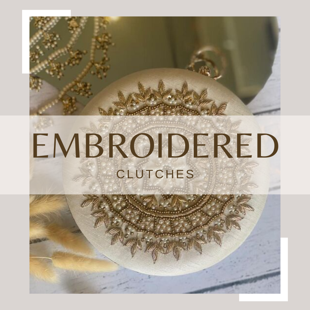 Embroidered clutches – Crafty Clutchz - The Handmade Store